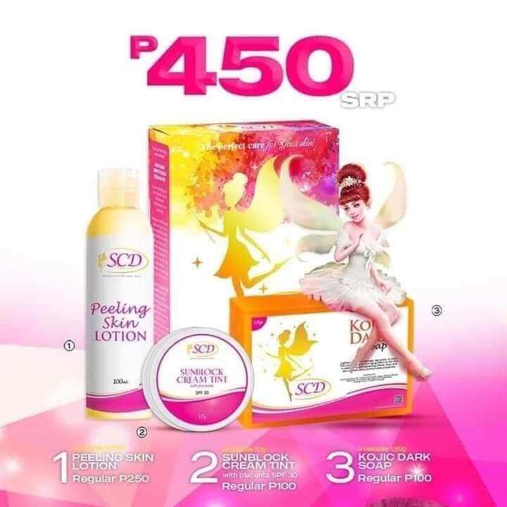 SCD Original Peeling Skin Lotion Big Set | Lazada PH