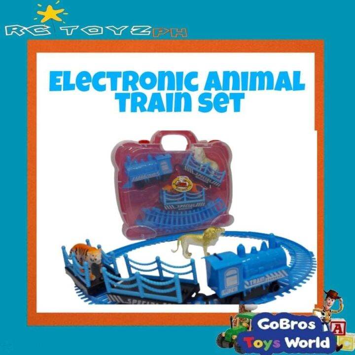 ELECTRONIC TRAIN WITH ANIMAL FIGURES | Lazada PH