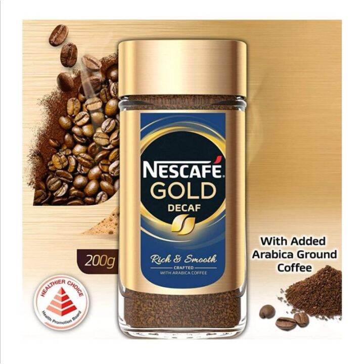 NESCAFE GOLD Decaf Pure Soluble Coffee 200g | Lazada
