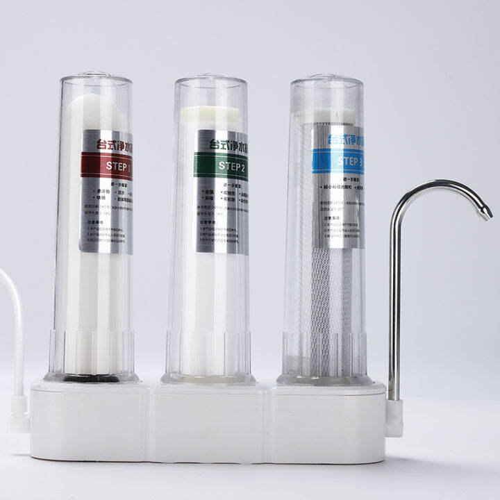 【3in1】3 Stages Water Purifier Alkaline Water Purifier with complete set ...