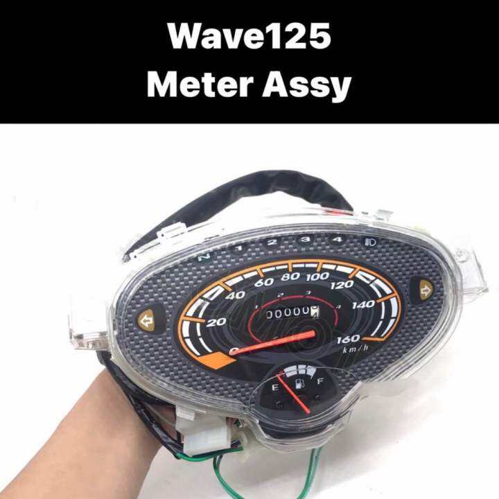 HONDA WAVE125 Meter Assy (ST) WAVE125 W125 WAVE 125 METER ASSY SET | Lazada