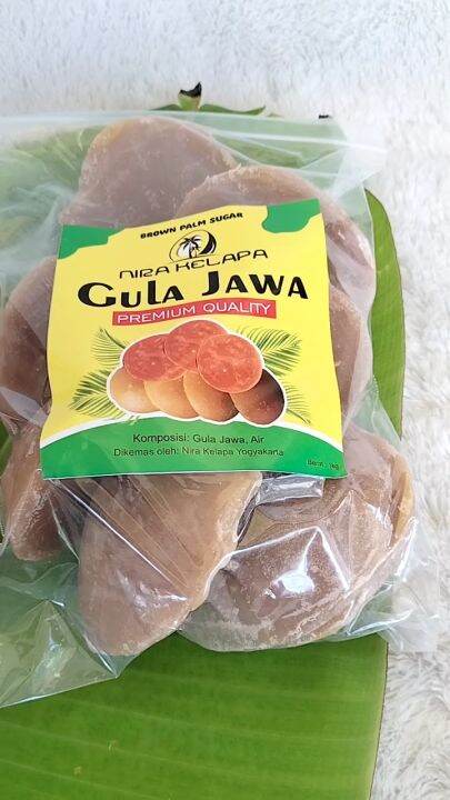 Gula Jawa 1kg Asli Nira Kelapa Jogja Super Premium Murni Tradisional ...