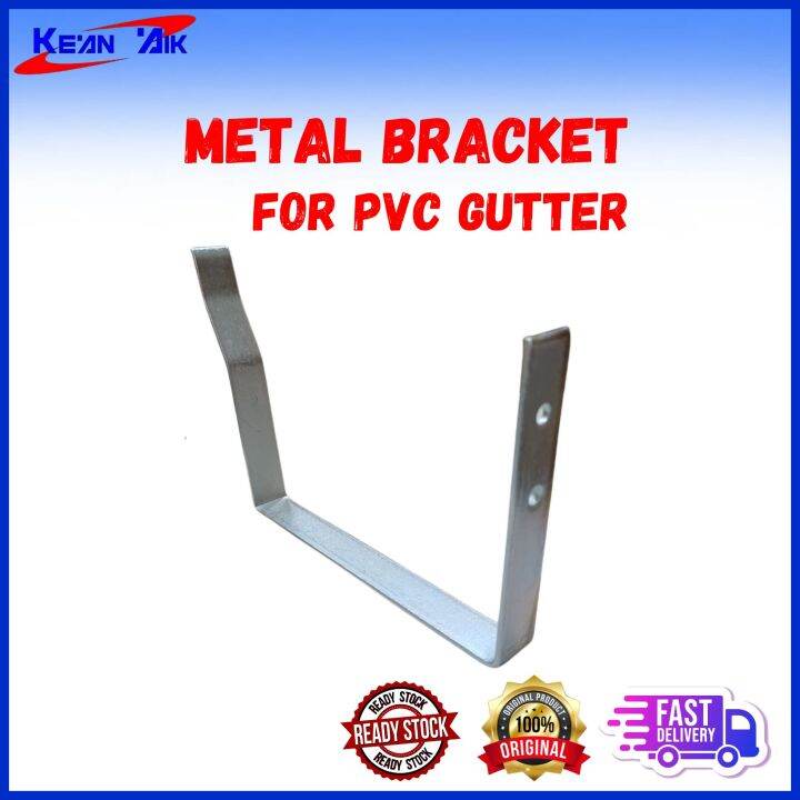 Metal Bracket for PVC Gutter / Bracket Besi | Lazada