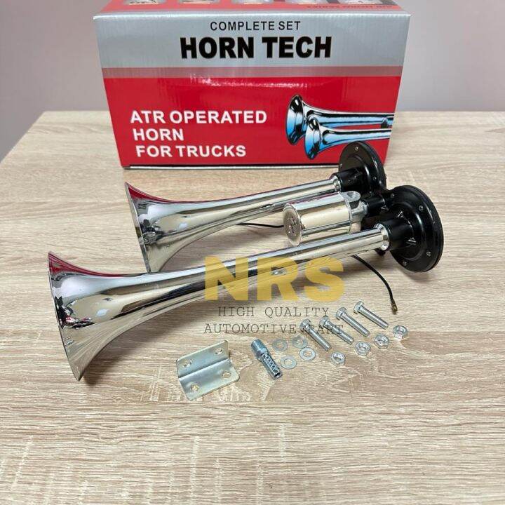 KLAKSON ANGIN 2 CORONG 24V - AIR HORN 24V - KLAKSON TEROMPET 2 CORONG ...