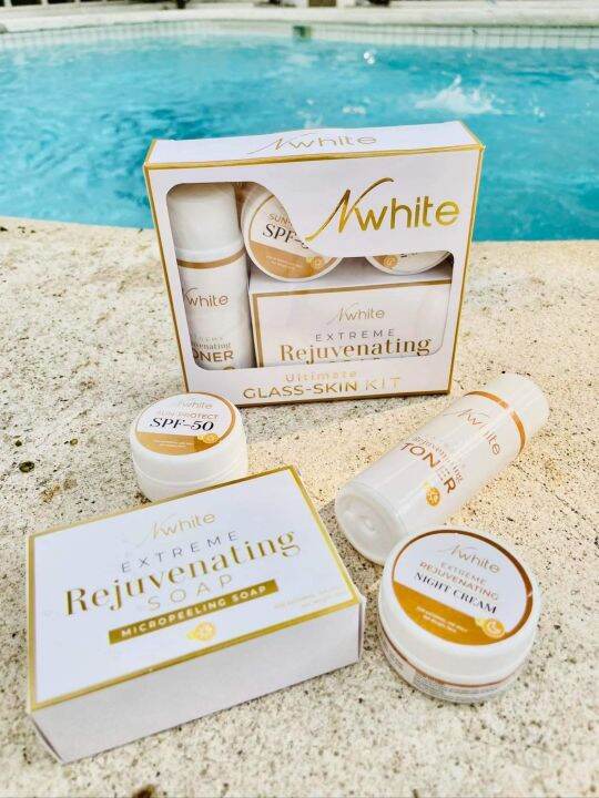 NWHITE ULTIMATE GLASS-SKIN KIT (Rejuvenating Set) | Lazada PH