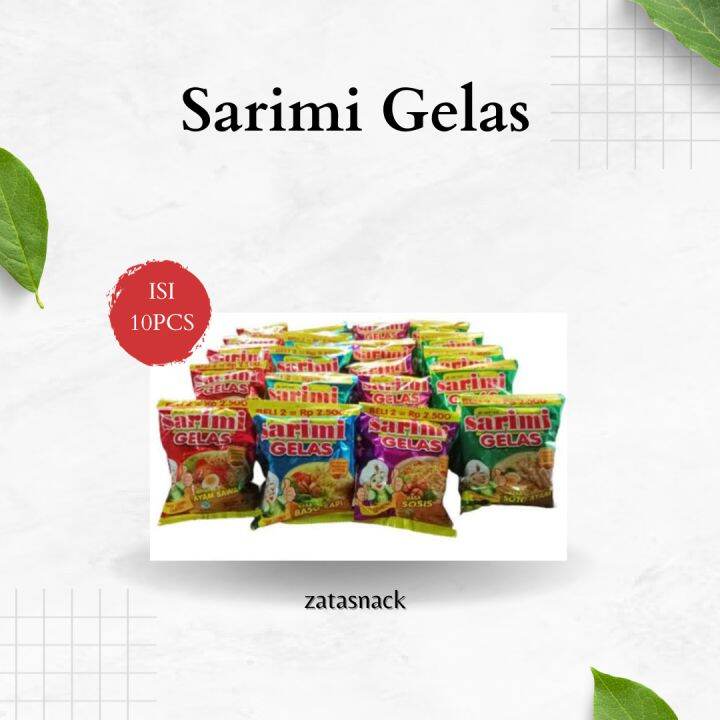 Sarimi Gelas isi 10pcs | Lazada Indonesia