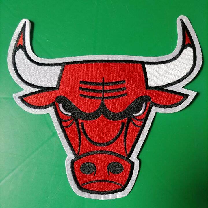 Chicago Bulls Embroidered logo patch big/plain | Lazada PH