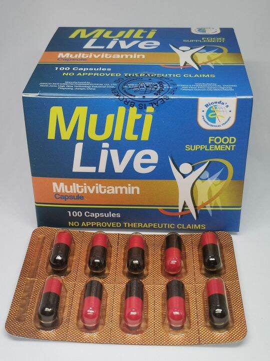 Multilive Multivitamins 100capsule | Lazada PH