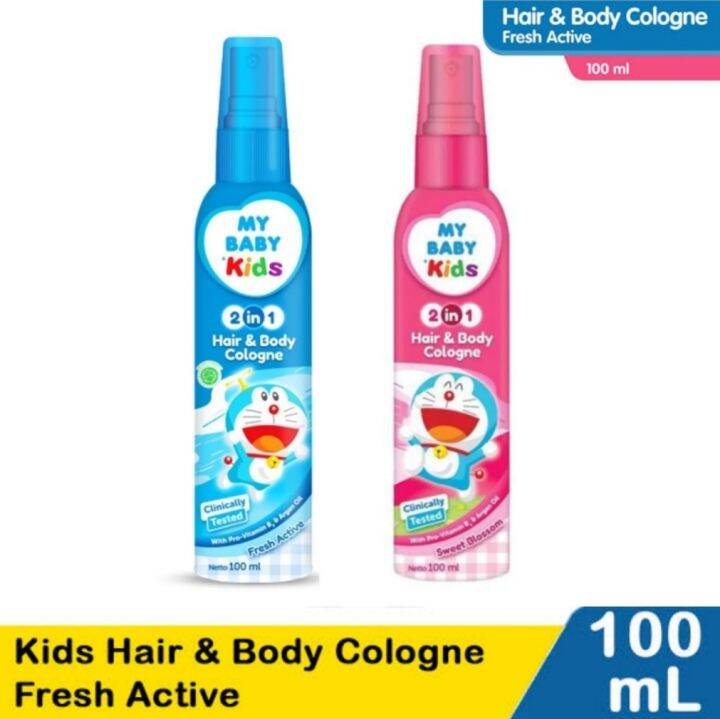 My Baby Kids 2in1 Hair & Body Cologne Parfum Bayi Dan Rambut 100ml ...
