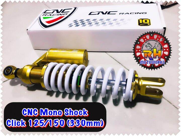 CNC Monoshock for Click 125/150 (330mm) with Canister | Lazada PH