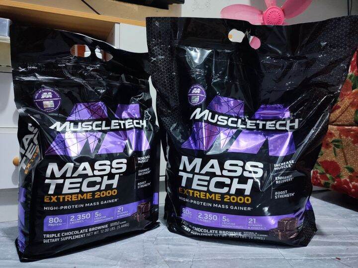 MUSCLETECH MASS TECH EXTREME 285g (1/2 serving) MASS GAINER | Lazada PH
