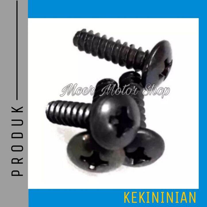 2pc Baut Baud Sekrup Cacing Baut Body Motor Honda Yamaha Nmax Aeorox ...