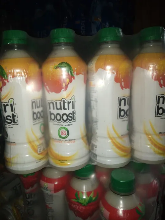 nutriboost rasa jeruk 1 pack isi 12 botol | Lazada Indonesia
