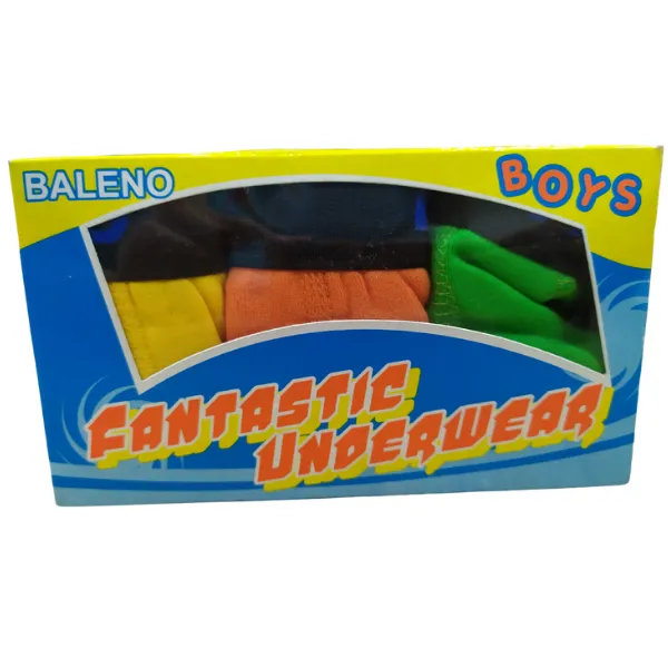 Baleno boys for Kid's Underwear Cotton Colored Assorted 3 pieces brief ...