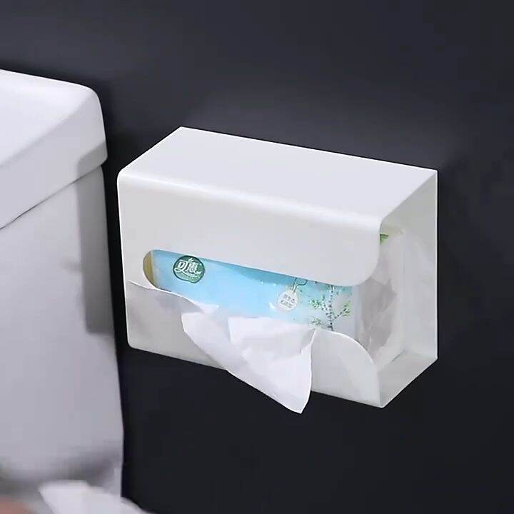 Tempat Tissue Tempel Dinding Box Dispenser Tisu Unik Murah Kotak ...