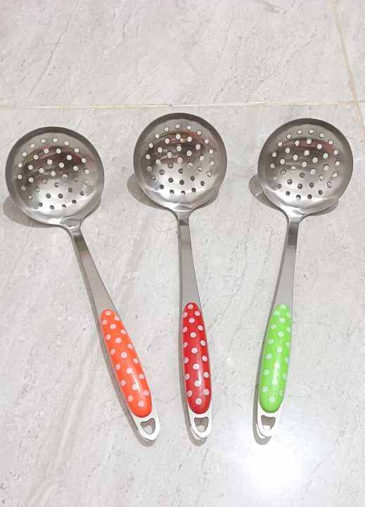 Sendok Irus Polkadot Bolong / Sendok Lubang Soup Bakso Shabu Suki ...