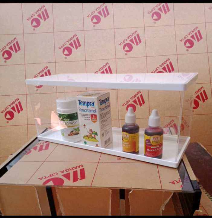 Tempat Obat Kotak Obat Akrilik | Lazada Indonesia