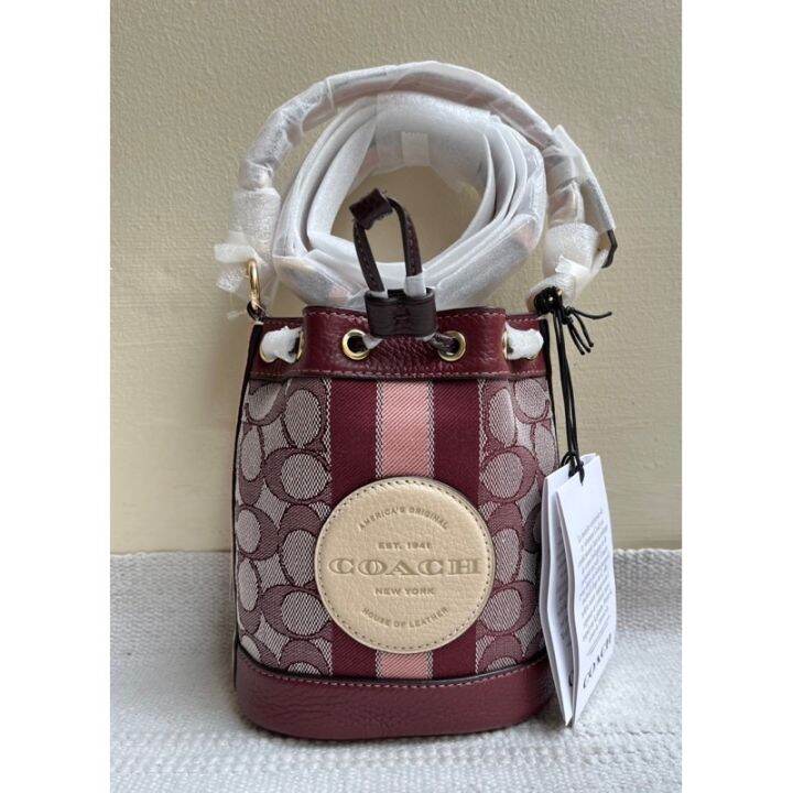 NEW🇺🇸Coach MINI DEMPSEY BUCKET แท้💯🇺🇸พร้อมส่ง | Lazada.co.th