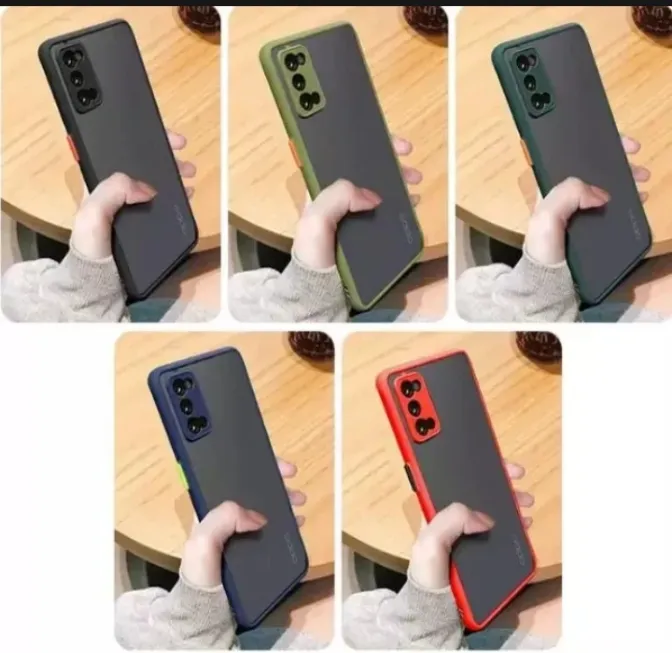 OPPO A55(4G)/A95 MATTE CASE WITH CAMERA LEN PROTECTION | Lazada PH