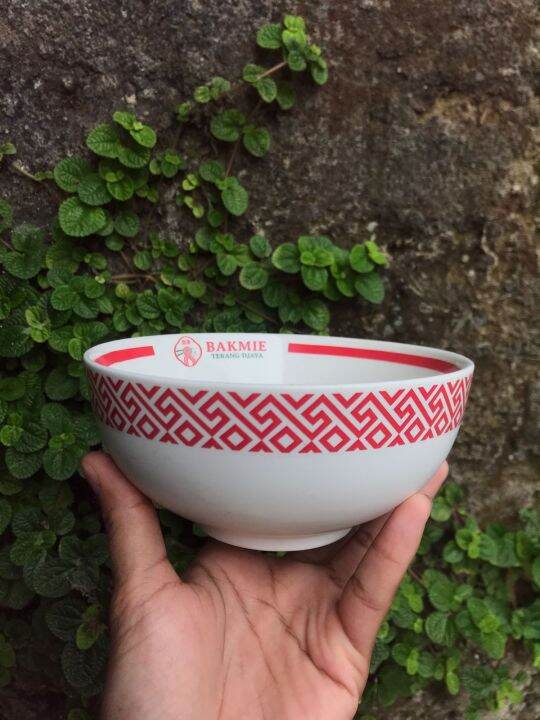 Mangkok Di Sablon Decal 1 warna atau full warna Custom | Lazada Indonesia