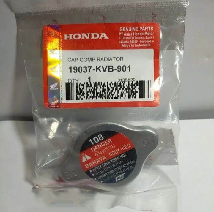 Tutup Radiator Cap Comp Radiator Honda Vario 110 Karbu/Vario Lama/Vario ...