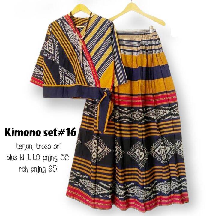 setelan tenun fashion baju tenun jepara stb1 | Lazada Indonesia