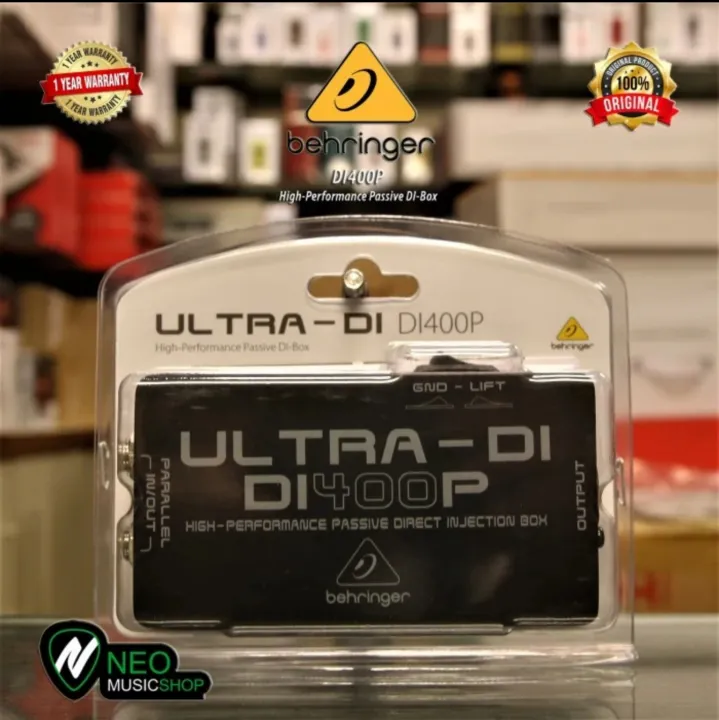 Behringer DI400P High performance passive Di-Box | Lazada Indonesia