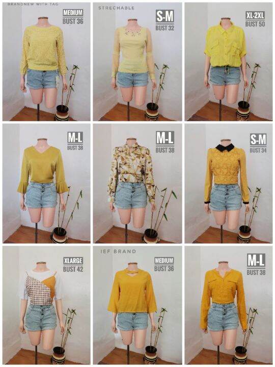 Preloved Blouse and Trendy Tops 29th Collection Batch 1/3 | Lazada PH