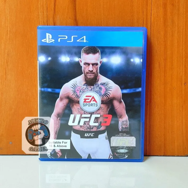 Kaset UFC 3 PS4 ⭐⭐⭐⭐⭐ UFC III UFC3 Playstation PS 4 5 CD BD Game ...