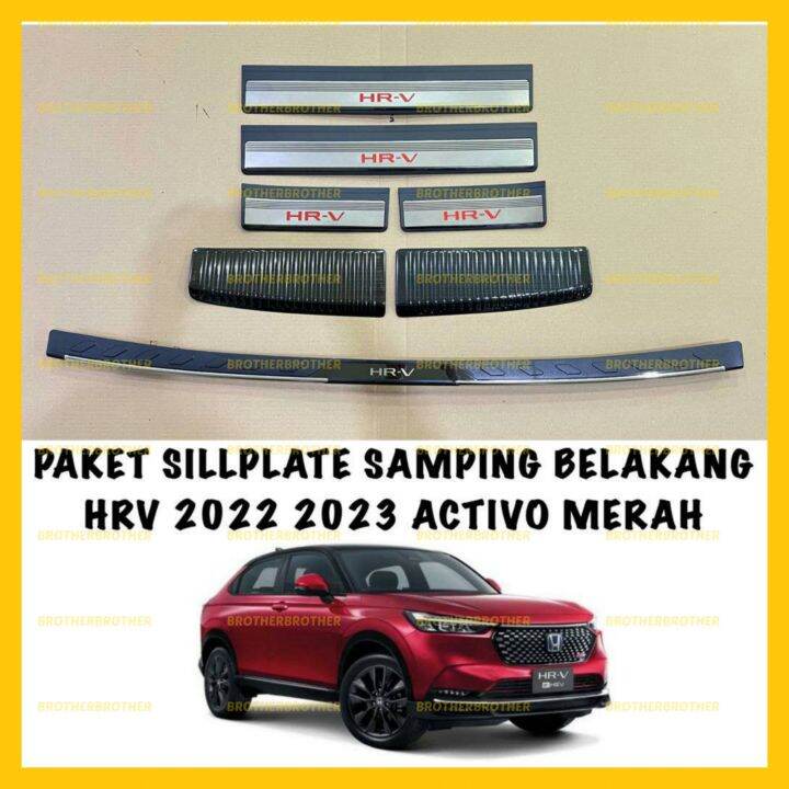 Paket Lengkap Sillplate Samping Belakang Honda HRV 2022 2023 Activo ...