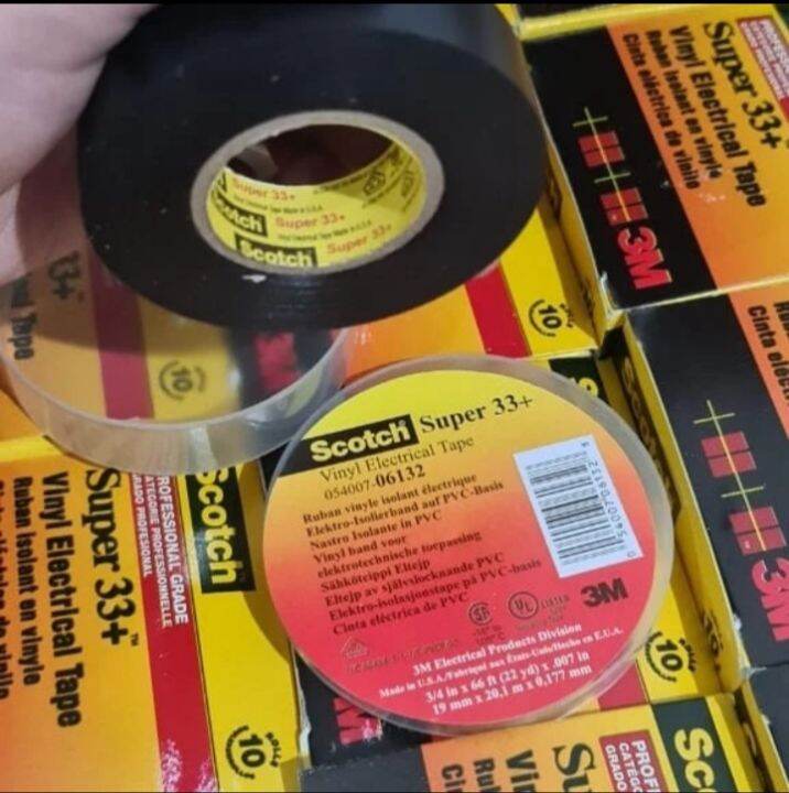 3M ISOLASI SCOTCH SUPER 33+ VINYL ELECTRICAL TAPE | Lazada Indonesia