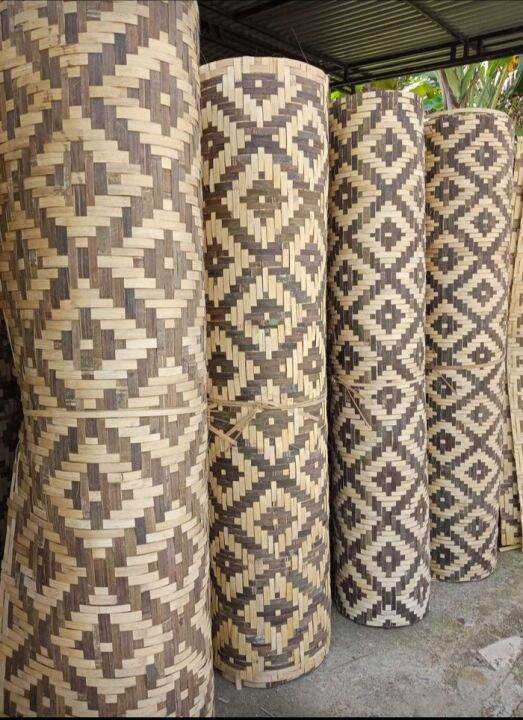 Gedek Bilik Kerajinan Bambu Motif 2x3 | Lazada Indonesia