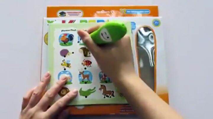Intelligent Learning Point Reading Pen With 12 Children'S English Cards ...