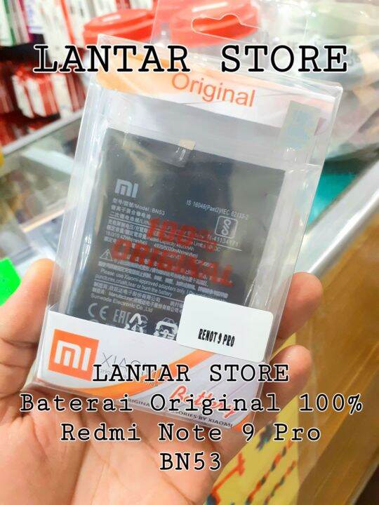 Baterai Battery Batrai Redmi Note 9 Pro / Redmi Note 10 Pro BN53 / BN ...