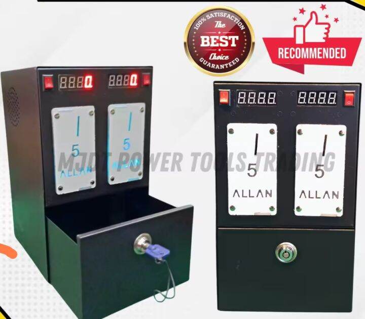 dual carwash vendo machine 5 pesos coinslot digital timer machine ...