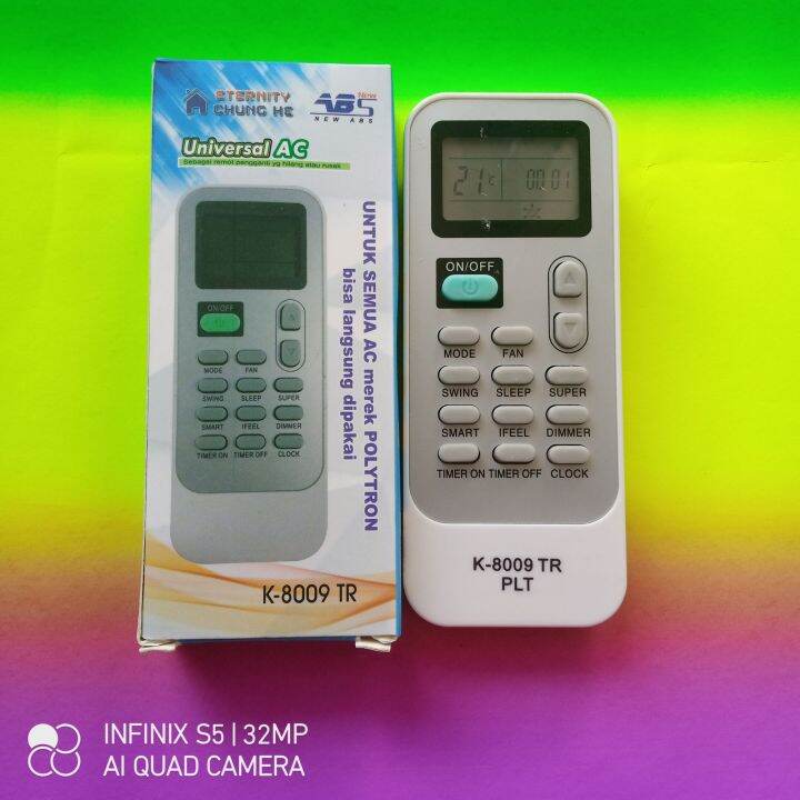 Remote AC POLYTRON Original Grade. langsung pakai | Lazada Indonesia