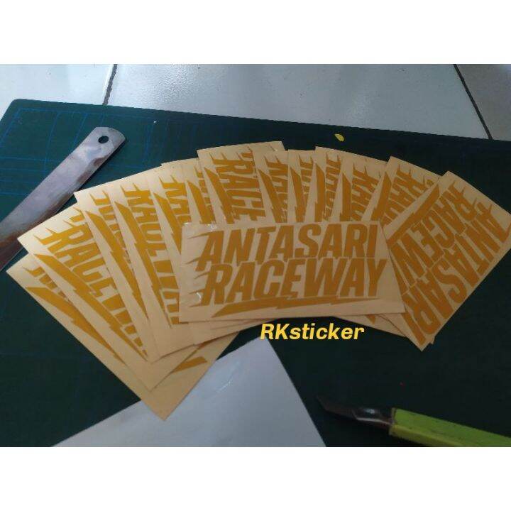 STICKER ANTASARI RACEWAY STIKER RACING VIRAL | Lazada Indonesia