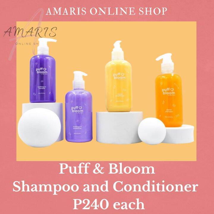 Puff & Bloom Shampoo and Conditioner 250ml | Lazada PH