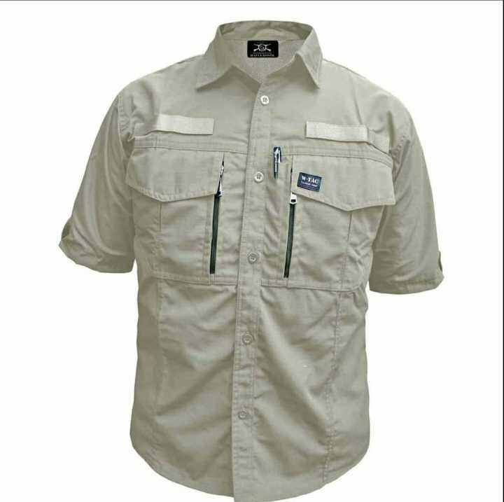 kemeja tactical w tac / kemeja gunung / kemeja outdoor /kemeja casual ...