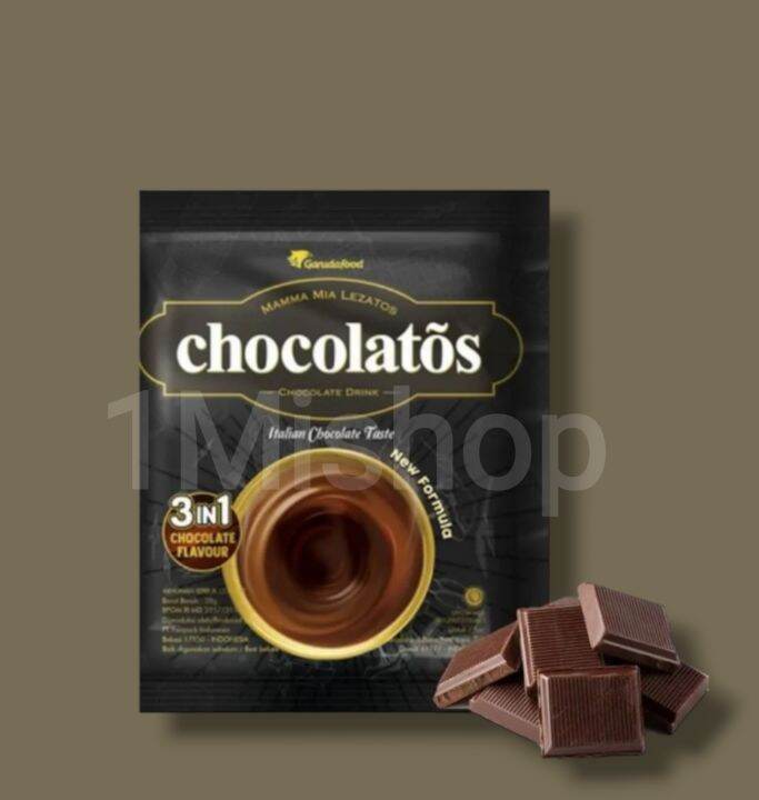 Chocolatos Drink 3 in 1 / isi 10 sachet | Lazada Indonesia