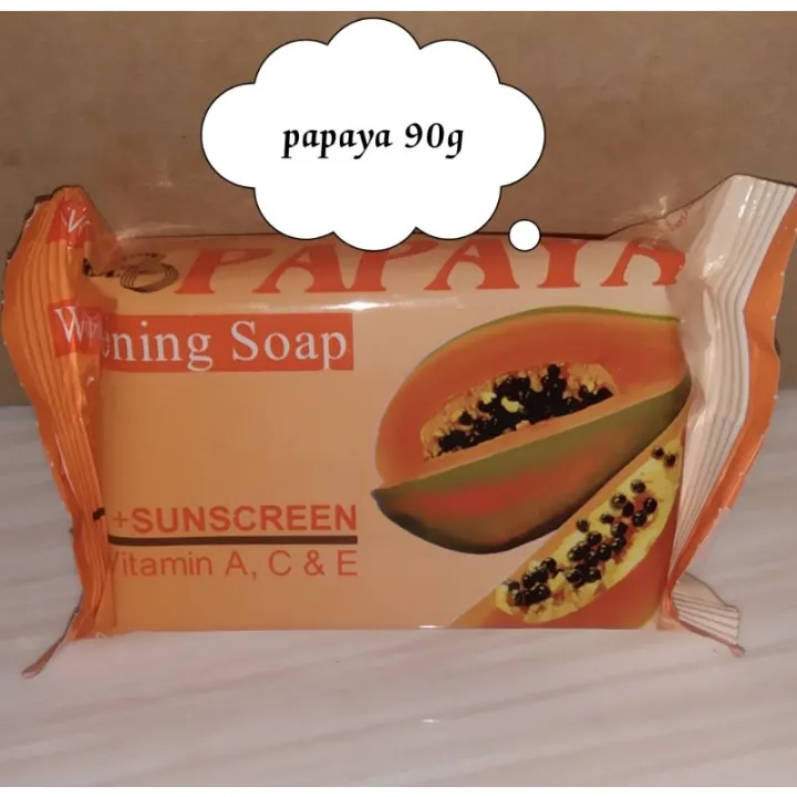 RDL PAPAYA WHITENING SOAP 90G | Lazada PH
