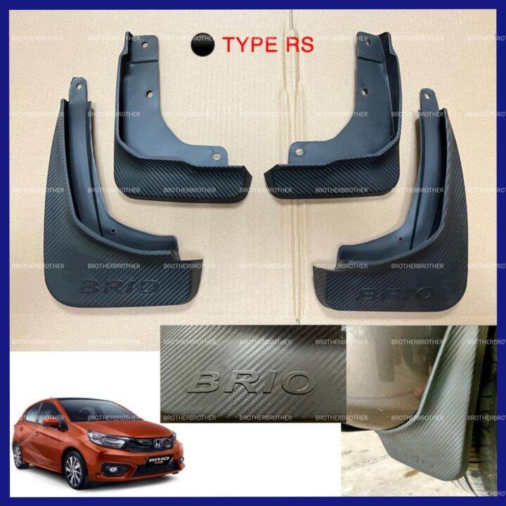 Mud Guard / Karpet Penahan Lumpur Mobil Honda All New Brio RS 2018 2020 ...