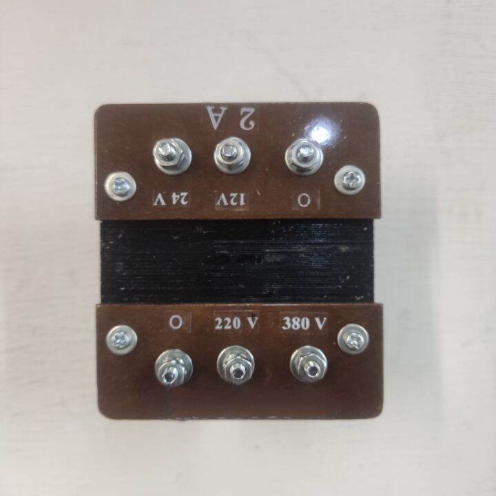 Trafo Travo Step Down 380V/220V - 12V/24V 2 Amper | Lazada Indonesia