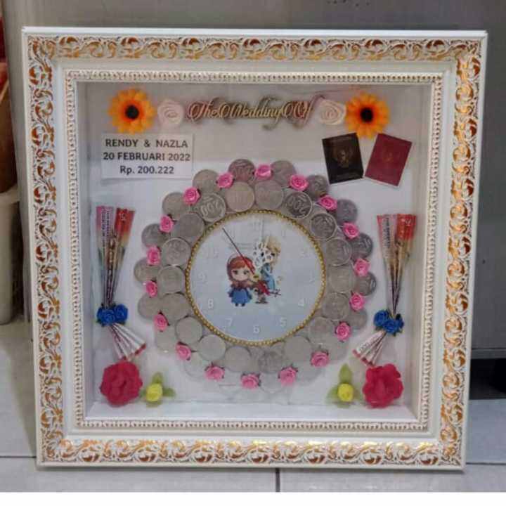 MAHAR PERNIKAHAN KOIN SESERAHAN PENGANTIN/BINGKAI MAHAR MURAH | Lazada ...