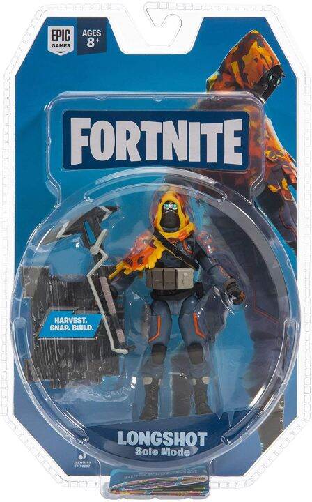 Fortnite Solo Mode Core Figure Pack Longshot 3.75 inch 1:18 scale ...