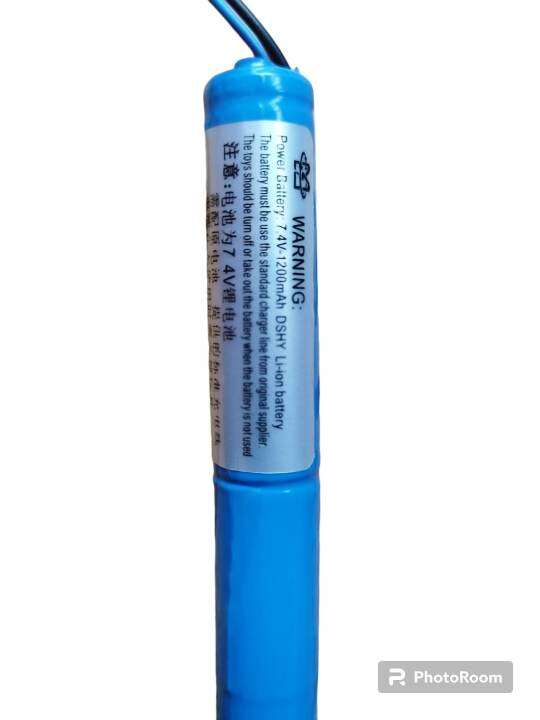 7.4v 1200mah 14500 battery pack cylindrical type with sm plug 4pin ...