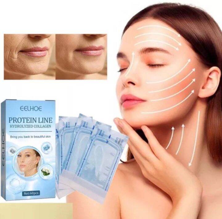 EELHOE PROTEIN LINE HYDROLYZED COLLAGEN benang pengangkat kulit ...