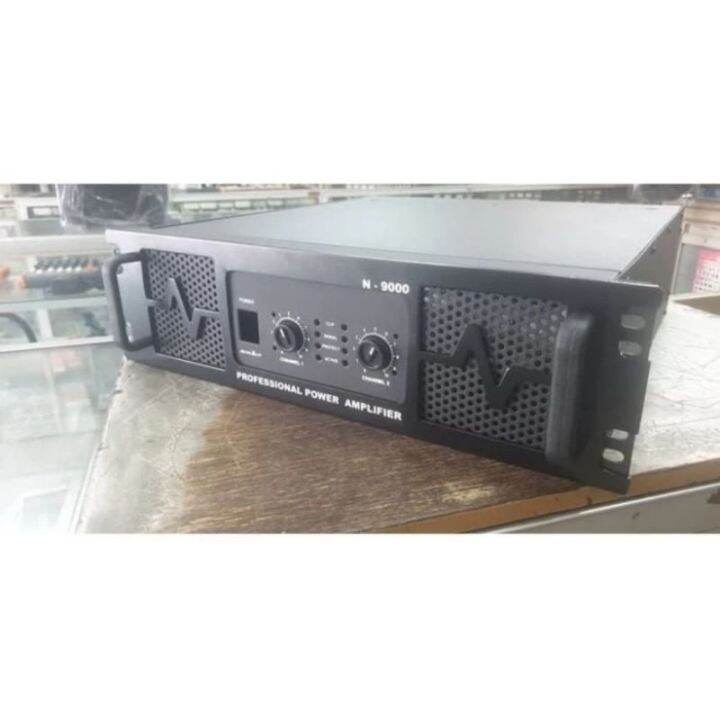 Bok power amplifier tipe N9000 lengkap aksesoris ukuran 3U Box power amplifier N9000 berkualitas ...