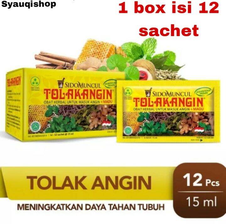 Tolak angin 1 box isi 12 sachet | Lazada Indonesia
