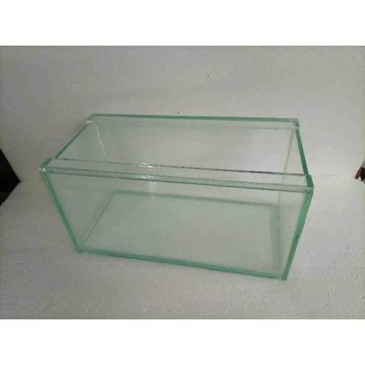 aquarium/akuarium kaca mini custom 25x12x12/soliter kaca ikan cupang ...